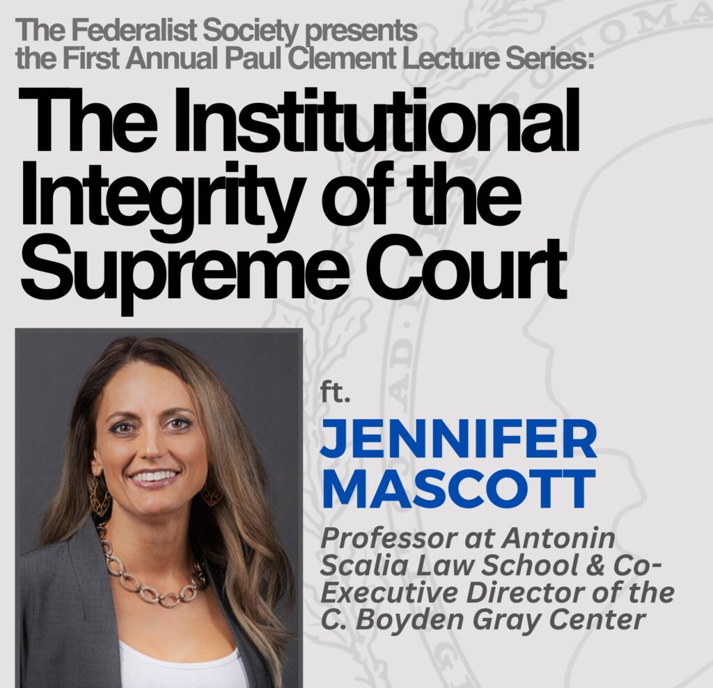 Jennifer Mascott – The C. Boyden Gray Center